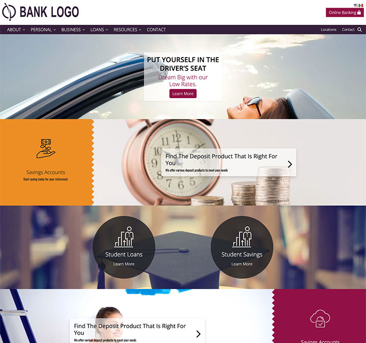 BankSITE Builder Pro | CUWebsite® Services
